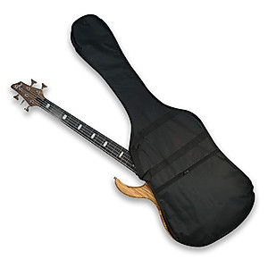 Fretless 5 String Electric Bass Guitar Millettia Laurentii+Okoume body