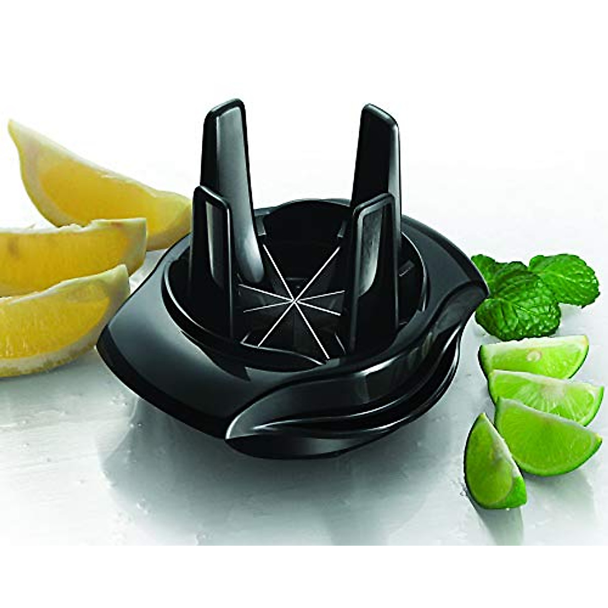Simposh Lemon & Lime Wedge Slicer Cutter to Garnish Food Drink Corona Beer Tea Cocktails Oysters and More | Enjoy Slices of Lemon and Lime Wedges in Seconds