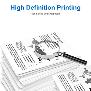 TN660 TN-660 Toner Cartridge High-Yield (1Black) Replacement for Brother HL-L2300D L2340DW L2360DW L2380DW MFC-L2680W L2707DW L2720DW L2740DW DCP-L2520DW L2540DW Printer