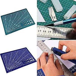A5 PVC Cutting Mat Pad Patchwork Cut Pad Double-sided Cutting Board At Engraving Special Board For Exam Tool Knife Engraving mat,thin cutting,big crafts,fabric mat rotary mat,hobby mat,cut