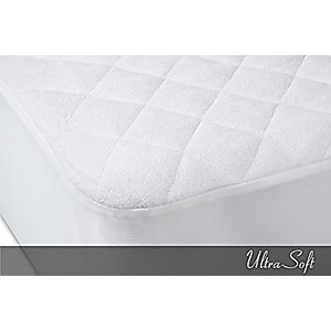 Crib Mattress Protector Cover - Comfortable, Breathable and Waterproof Bamboo Material. Keep The Crib Mattress Clean and Protected and Give Your Baby a Cozy Restful Sleep. Machine and Dryer Friendly.