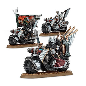 Games Workshop 99120101238" Dark Angels Ravenwing Command Squad Miniature