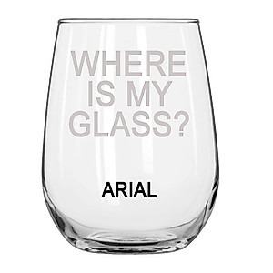 Alankathy Mugs Personalized wine glass