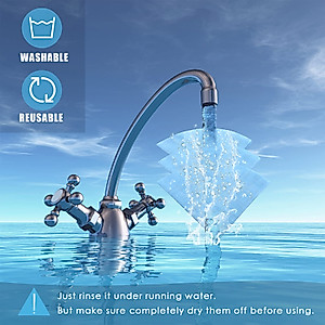 Tegeme 10 Pieces Wet Dry Vac Filter Vf2002 Dry Disc Vacuum Filters Compatible with Shop-vac Wet Dry Vacuum Cleaners with 5 Gallon and Larger, with 4 Pieces Retaining Bands, Reusable