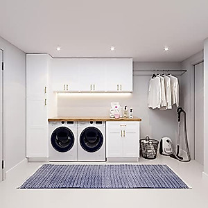 LOVMOR Wall-Mounted Bathroom Cabinet, 2-Doors Medicine Cabinet, Bathroom Cabinet Wall Mounted with Adjustable Shelves & Soft-Close Door, 12" D*27" W*42" H