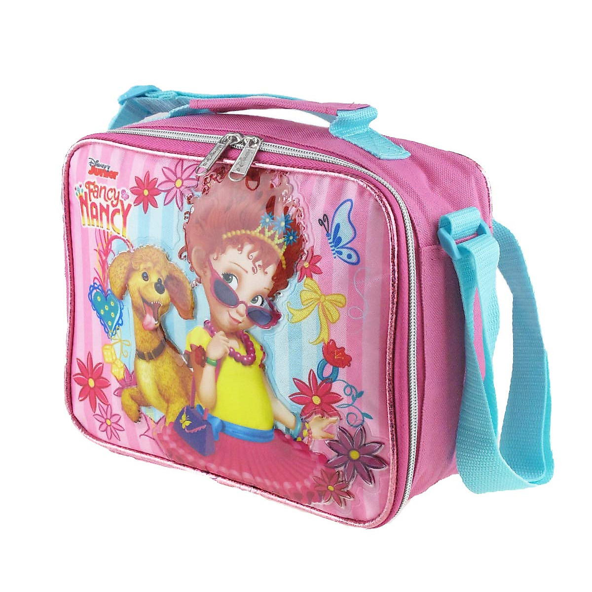 Fancy Nancy 'Pretty Butterfly' 16" Backpack and Matching Insulated Lunch Bag