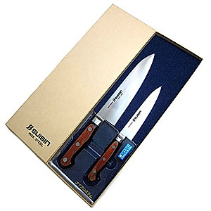 Houcho.com Suisin Inox Western-Style Knife Series, Genuine Sakai-Manufactured, Inox Steel Gyuto & Utility Knife