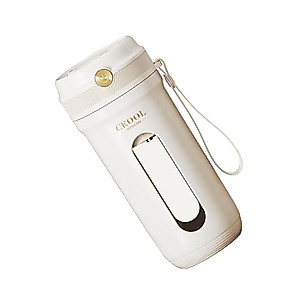 JzcsdkSIL Portable Blender 350ml Personal Size Blender Shakes Blender Blender Cup Rechargeable Cordless Blenders Blender