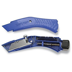 Lutz 35699#357 Blue Quick Change Heavy Duty Utility Knife and Plastic Holster (357-BL)