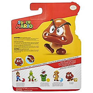 Super Mario Nintendo 3.1" Goomba with Question Block