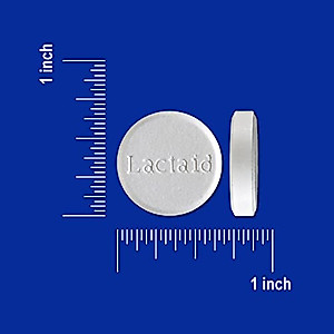 Lactaid Fast Act Lactose Intolerance Chewables with Lactase Enzymes, Vanilla, 60 Count (Pack of 1)