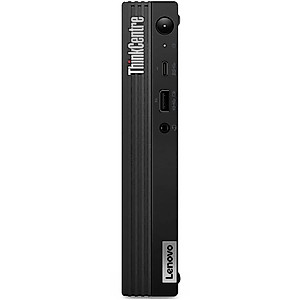 Lenovo ThinkCentre M70q School & Business Mini Desktop (Intel i5-10400T 6-Core, 8GB RAM, 512GB PCIe SSD, Intel UHD 630, WiFi 6, BT 5.2, HDMI, RJ-45, Display Port, W10P) w/Hub