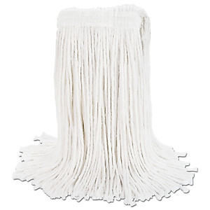 Boardwalk BWK2020REA #20 Cut-End Rayon Wet Mop Head - White