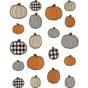 Teacher Created Resources Home Sweet Classroom Pumpkins Accents - Assorted Sizes (TCR8553)