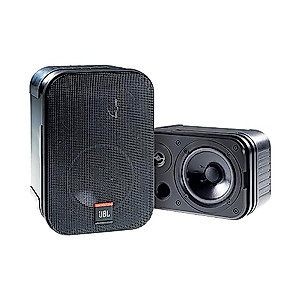 JBL Professional C1PRO High Performance 2-Way Professional Compact Loudspeaker System, Black , Sold as Pair, 9.30 x 6.30 x 5.60 inches