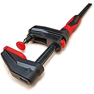 BESSEY GK60 GearKlamp Series - 6 Inch Bar Clamps for Woodworking, 450 lb Clamping Force, Wood Clamps for Gluing, Hand Clamps, Sturdy Woodworking Clamps for Cabinetry, Carpentry, & Home Improvement