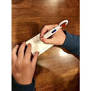 Funiverse 20 Bulk Multi-Colored Ink Shuttle Pen with Carabiner Clip Assortment