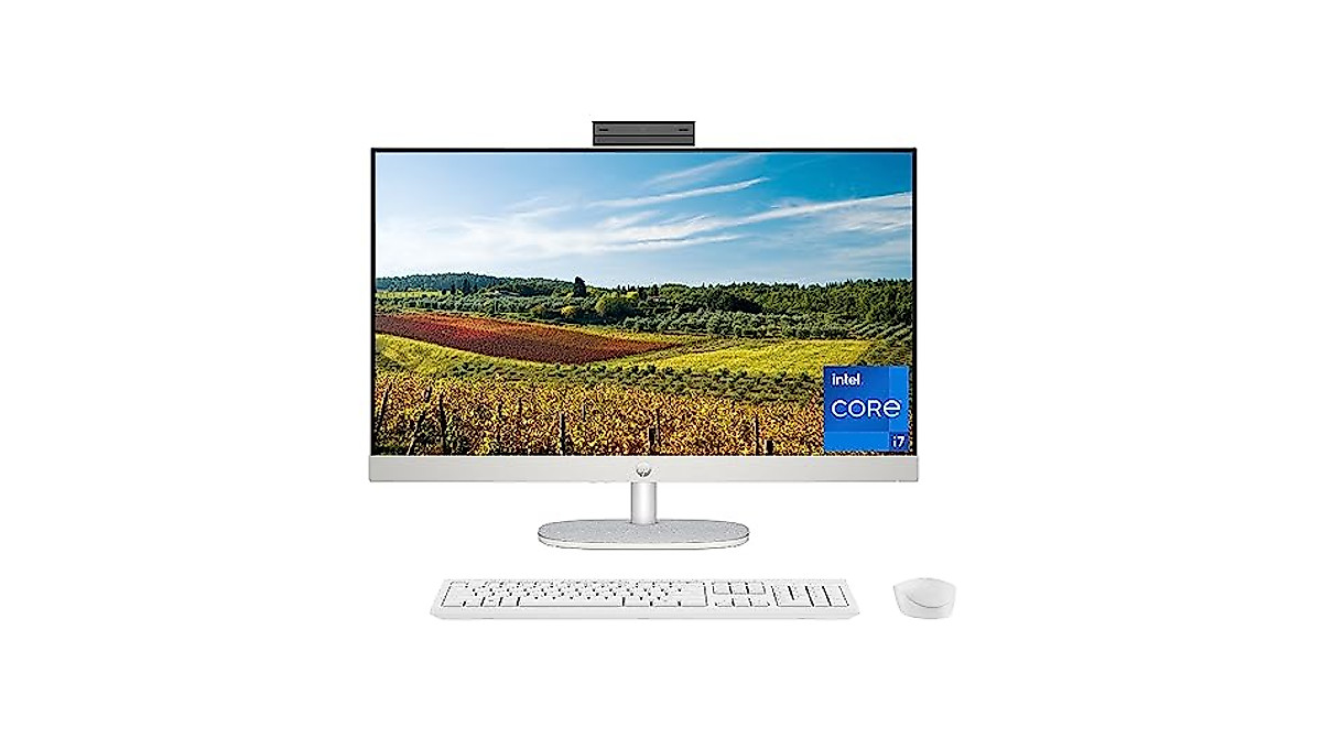 HP 27" All-in-One PC | 13th Gen Intel Core i7