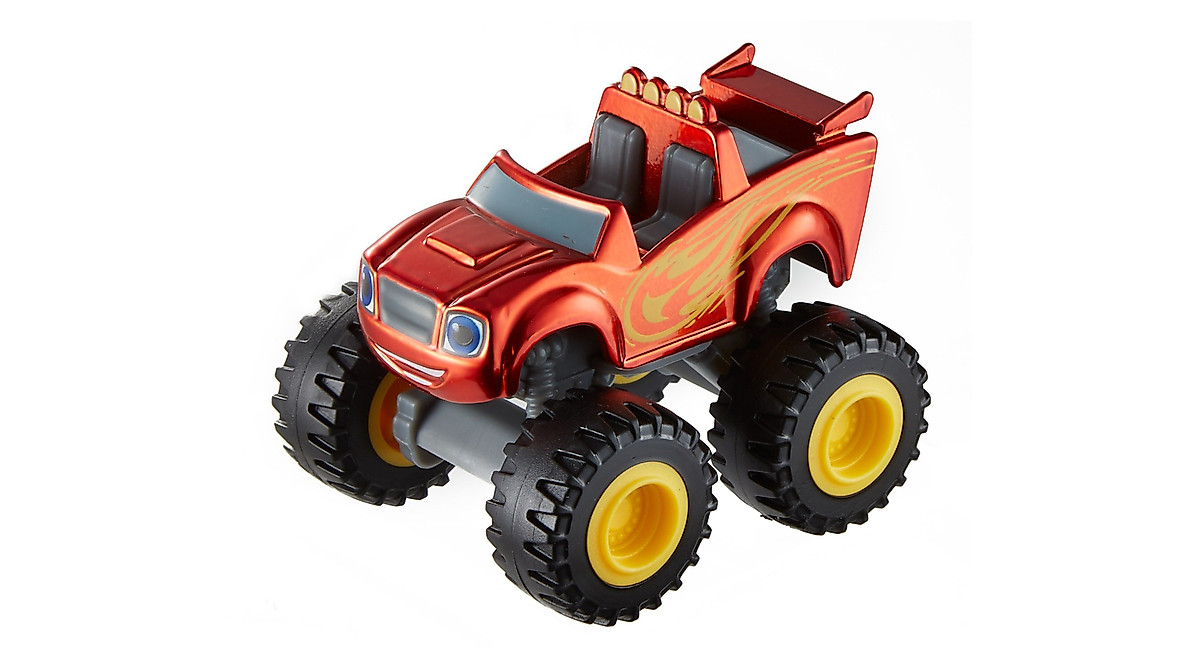 Collectible Metallic Blaze Monster Truck by Fisher-Price