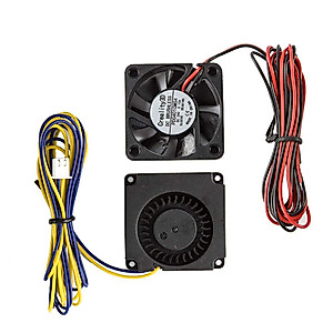 Canadian Local Seller-Mech SolutionsCreality Original 4010 Blower 40x40x10MM 24V DC Cooling Fan and 24V Circle Fan for 3D Printer Parts Ender 3/Ender 3 Pro