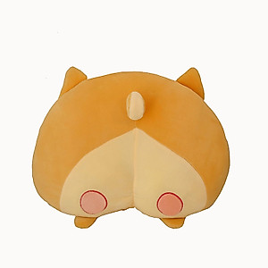 CHELEI2019 15.7" Corgi Butt Pillow Stuffed Animal Plush Hug Pillow Gift Toy for Car Sofa Cushion