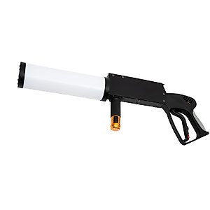 TFCFL CO2 Fog Machine Handheld CO2 Jet Machine CO2 Fog Gun LED RGB Mixed CO2 Spray Cannon DJ Effects Smoke Machine for Concert Party Bar Club