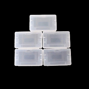 Plastic Game Cartridge Cases Storage Box Protector Holder Dust Cover Replacement Shell for Nintendo GBA Gameboy Advance SP GBM (5pcs)