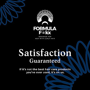 Formula F=kx - Curly Hair Product Set - Keratin, Aloe & Coffee Seed Extract Shampoo and Conditioner - For All Curl Types - Sulfate-Free - Ocean Scent - 8oz