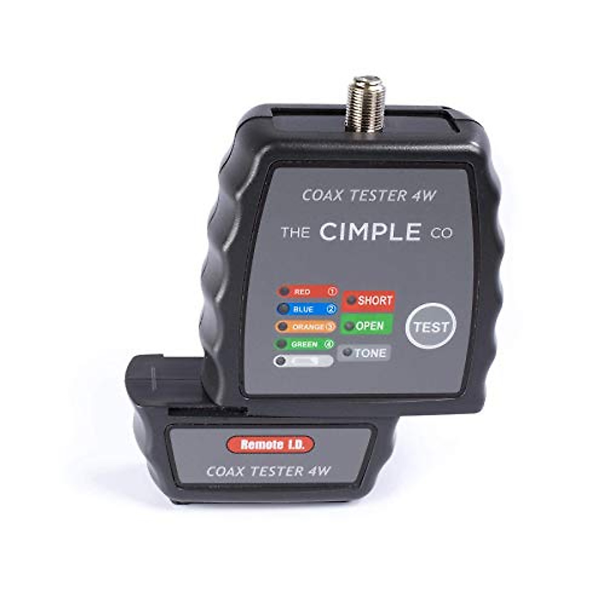 4 Port Coax Cable Mapper, Tester, Tracer, and Toner - Commercial Grade Coaxial Wire Continuity Checker