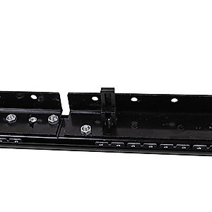 ECLV 33 1/2'' Table Leaf Sliding Brackets Dining Table Extender Brackets Coffee Table Slides,Computer Desk Extender,Black