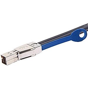 ipolex 12G External Mini SAS HD SFF-8644 to SFF-8644 Cable for Server, Raid Card & PCI Express Controller, 1-m(3.3ft)