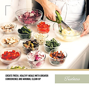 Trudeau Toss and Chop Salad Tongs