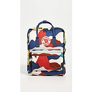 Fjallraven Women's Kanken Backpack, Summer Landscape, Print, Blue, One Size