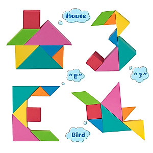 UNIH Foam Building Blocks for Toddler Toy 1-3, Soft Blocks with Number & Cartoon, Colorful Stackable Blocks Toddler Toys for 1 2 3 Year Old Boys Girls Gift