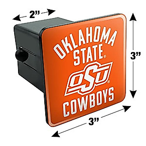 Oklahoma State University Cowboys Tow Trailer Hitch Cover Plug Insert