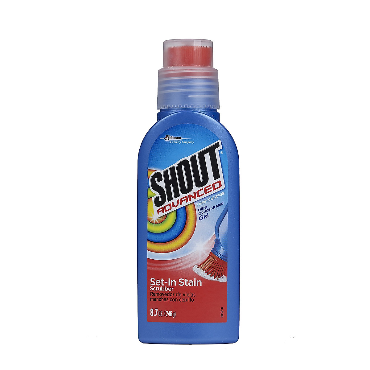 Shout Advanced Ultra Concentrated Stain Removing Gel, 8.7 Oz, 2 Pack
