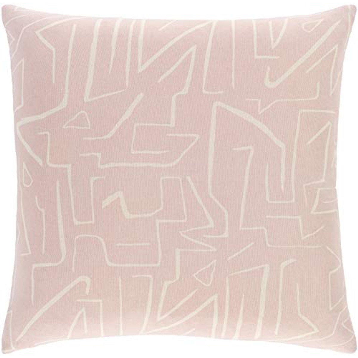 Artistic Weavers Bayside Polyfill Pillow Kit, 20" x 20" Polyester, Pink