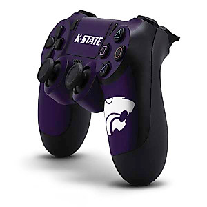 Skinit Decal Gaming Skin Compatible with PS4 Controller - Officially Licensed Kansas State University K-State Design