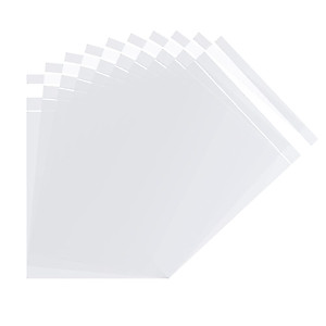 Keoferlo 3½ x 5-inch Small Cookie Cellophane Bags Self Adhesive Sealing Cellophane Bags Clear Resealable Celophan Treat Goodie Bags for Cookie Candy (200ct)