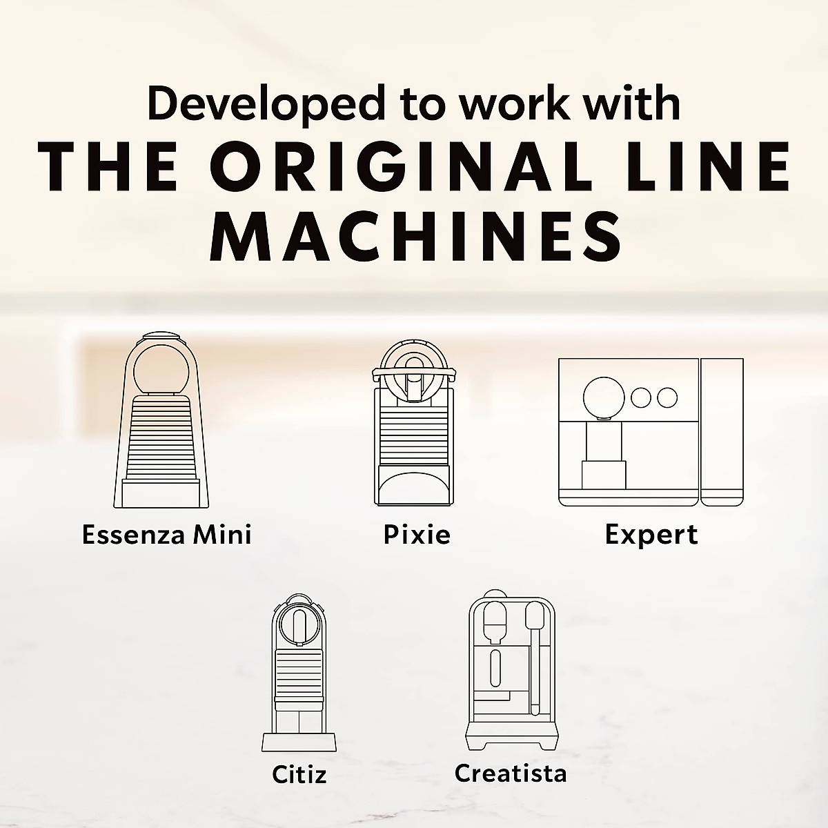 Starbucks by Nespresso Medium Roast Pike Place Roast Coffee (50-count single serve capsules, compatible with Nespresso Original Line System)
