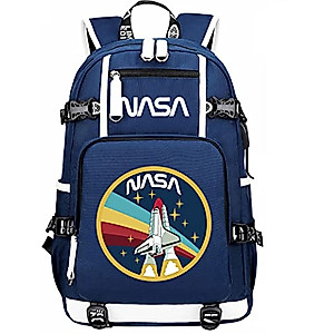 Tuklye NASA,Space Agency，astronaut，teenagers, school bags, men and women, backpacks，16 inches