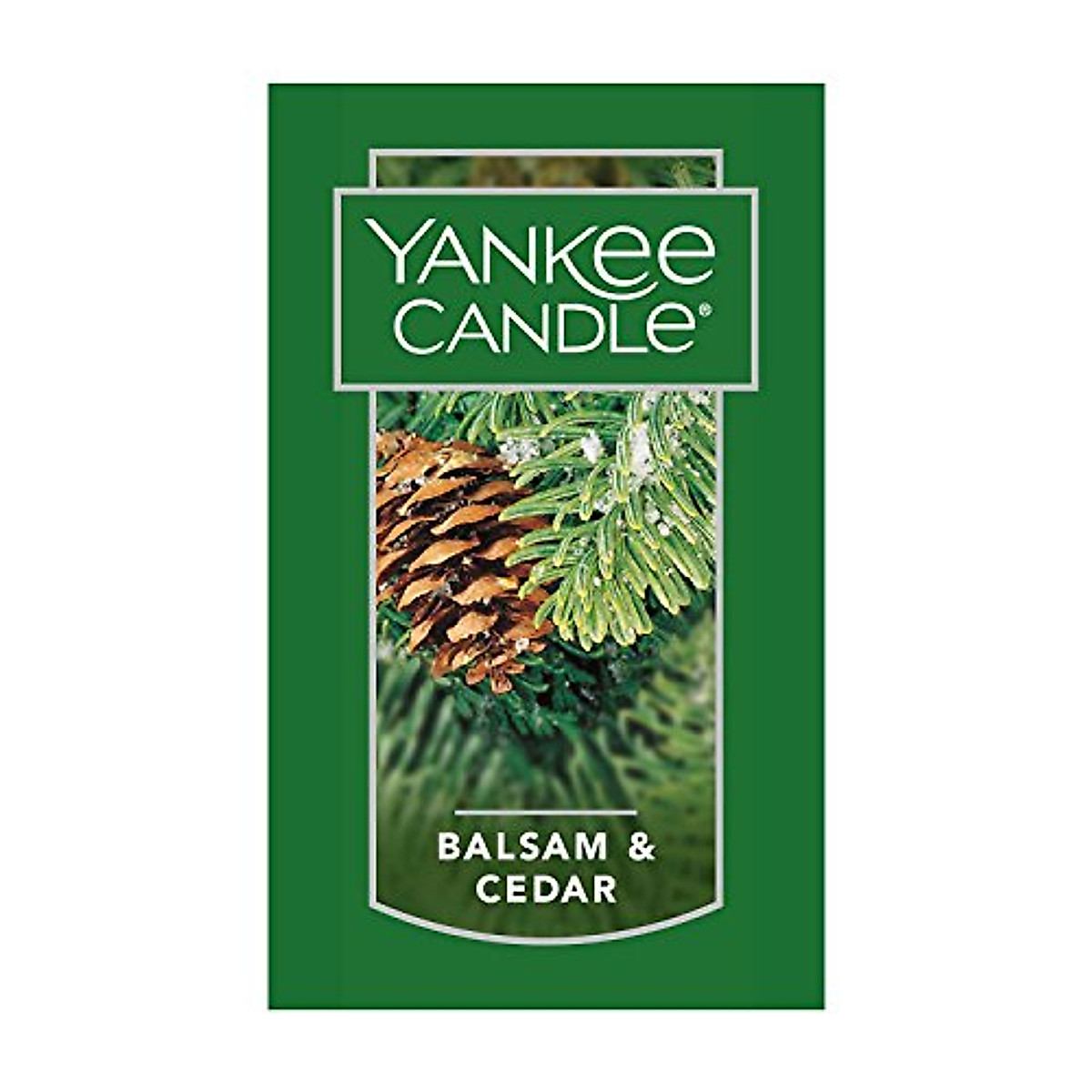 Yankee Candle Large 2-Wick Tumbler Candle, MidSummer's Night & Large Jar Candle Balsam & Cedar