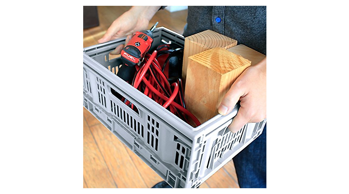 CleverMade 15.8L Collapsible Storage Bin - 3 Pack