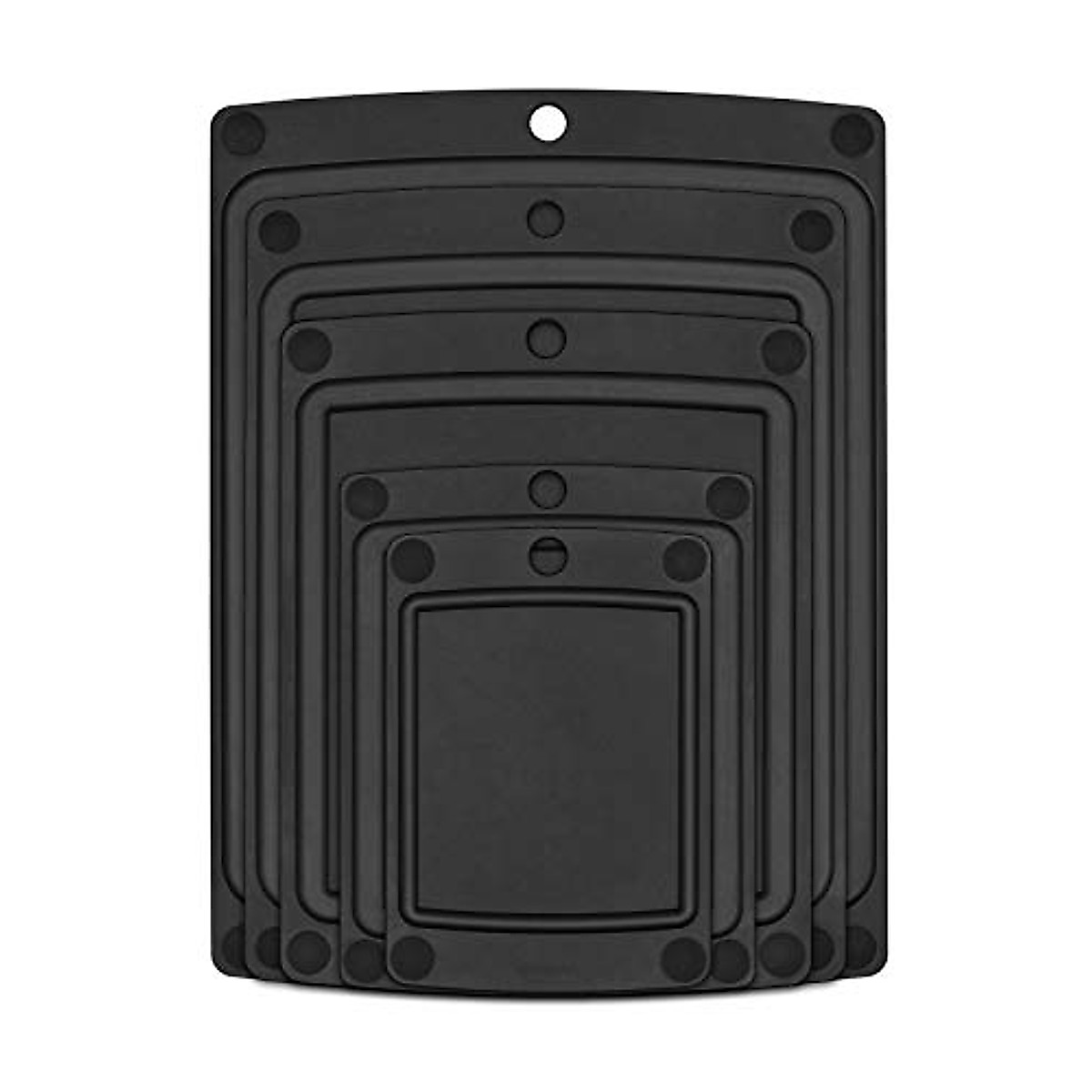 Epicurean - 505-151102003 Epicurean All-In-One Cutting Board with Non-Slip Feet, 14.5" × 11.25", Slate/Black