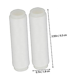 INOOMP 2 Rolls High Elastic Fishing Line Invisible Fishing Nylon Fishing Wire Fishing String Mono Fishing Line Wear-Resistant Fishing Line Portable Fishing Line Outdoor Fishing Line Braid