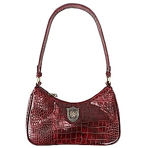 Harry Potter Gryffindor Croco Handbag With Metal Badge