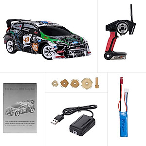 GoolRC WLtoys K989 RC Car, 1/28 Scale 2.4G Remote Control Car, 4WD 30KM/H High Speed RC Race Car Drift Car for Kids
