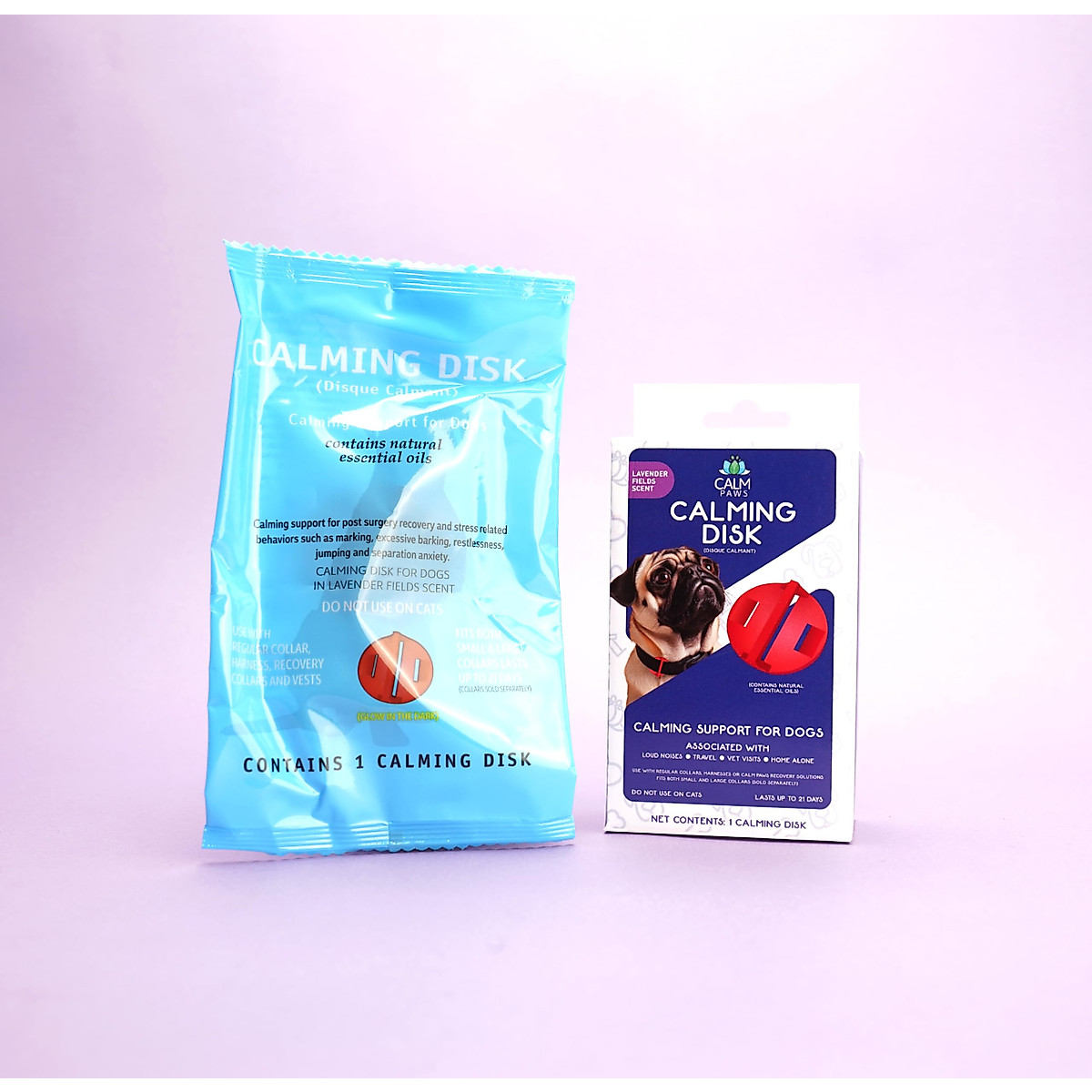 Calm Paws Calming Disk Medallion Dog