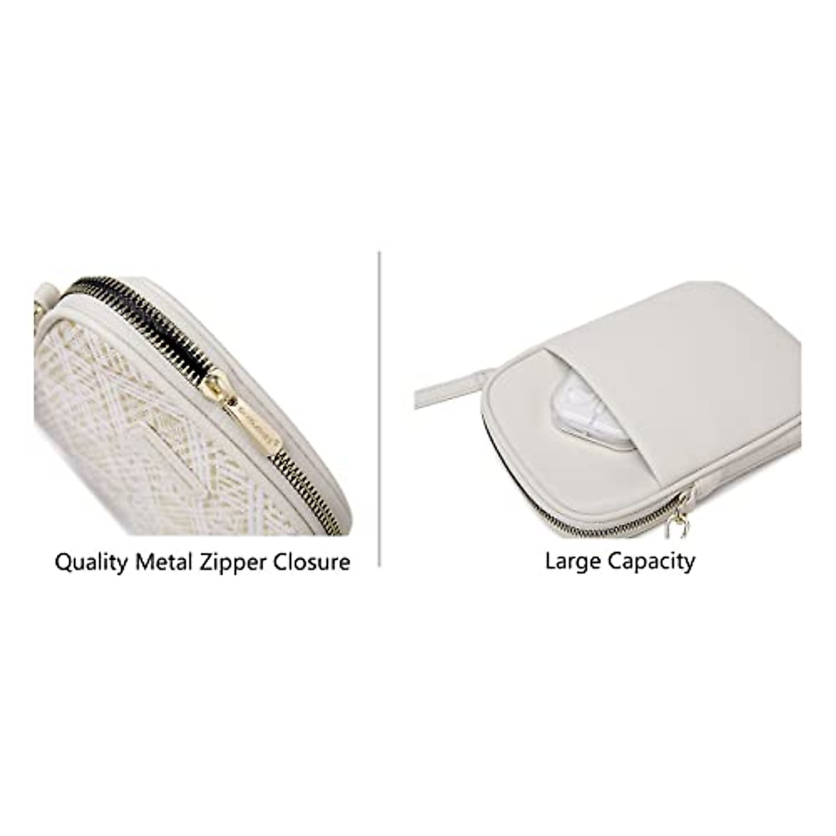 DAVIDJONES PARIS Cell Phone Small Purse for Women, Holder Wallet Purses Bag Shoulder Lightweight Handbag Wallet Crossbody Casual Bags Satchel Cute Crossover Round for Women’s