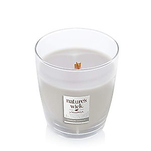 Nature's Wick Smoked Vanilla Scented Candle, 10 ounces